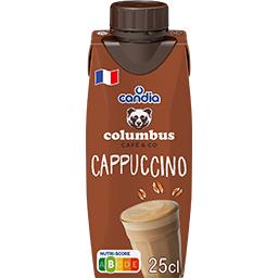 Columbus - Boisson lactée au café goût cappuccino Candia - Intermarché