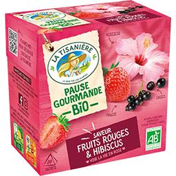Infusion fruit rouge hibiscus BIO La Tisanière - Intermarché