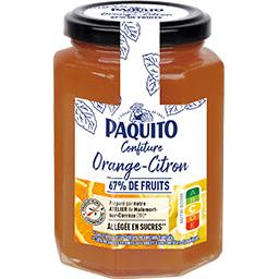 Confiture orange-citron allégée en sucres Paquito - Intermarché