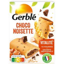 Biscuit fourré choco noisette Gerblé - Intermarché