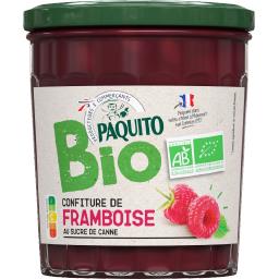 Confiture framboise au sucre de canne BIO Paquito Bio, une marque ...