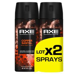Déodorant Copper santal fraîcheur 72h Axe - Intermarché
