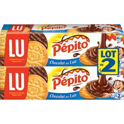 Pépito - Biscuits au chocolat au lait LU - Intermarché