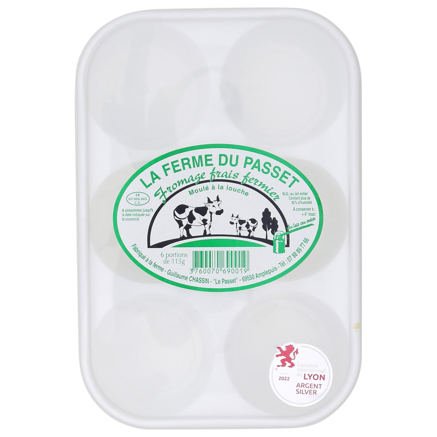 Fromage frais fermier La ferme de Passet - Intermarché