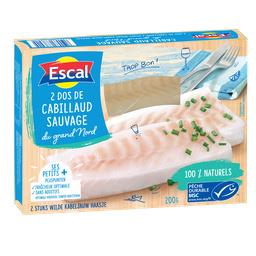 Dos de cabillaud sauvage du grand nord MSC Escal - Intermarché