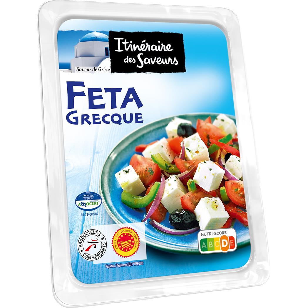 Feta grecque AOP Itinéraire des Saveurs, une marque Intermarché ...