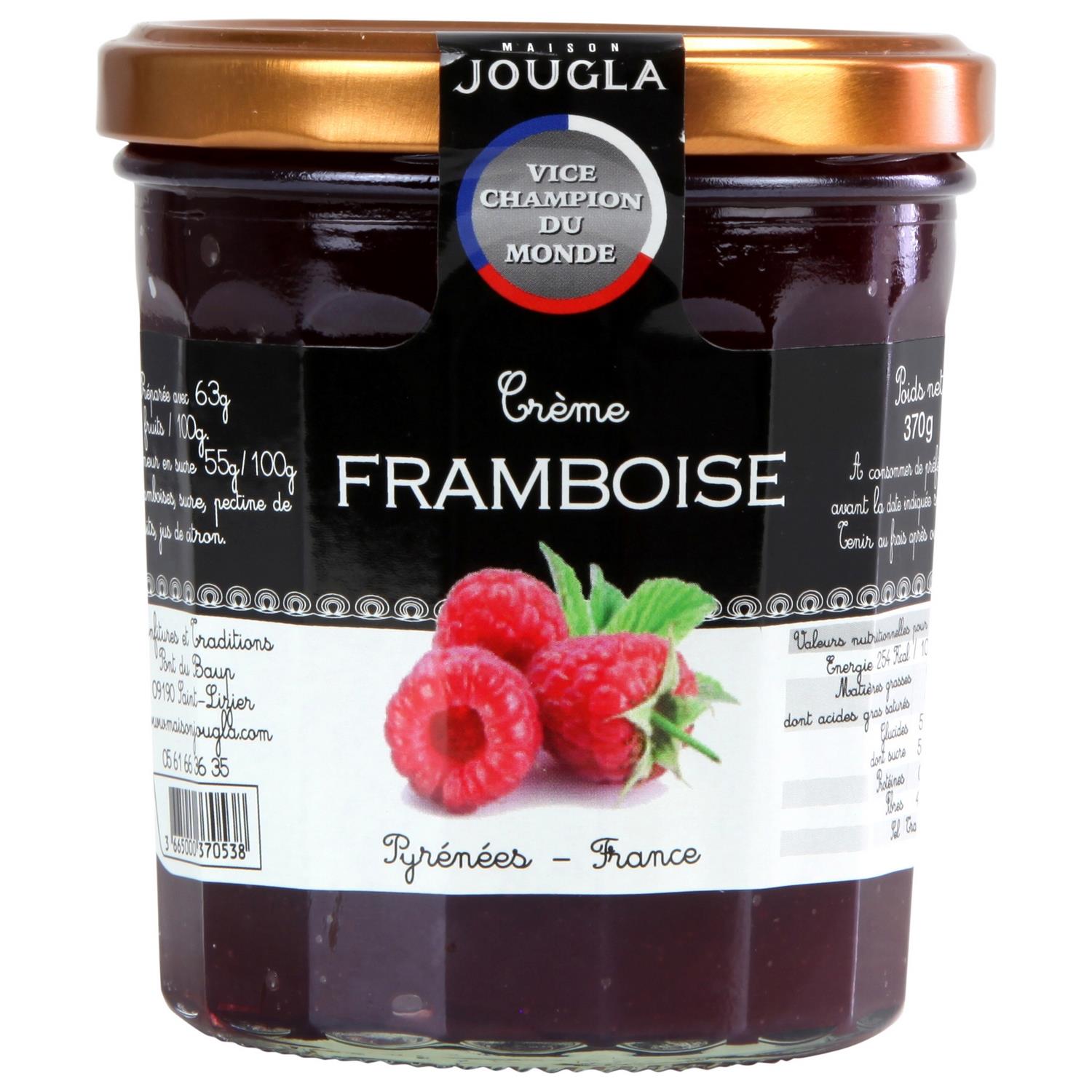 Crème de framboise Confitures et traditions - Intermarché